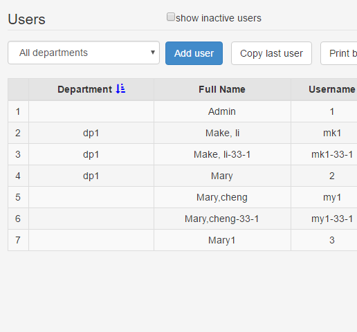 SCREENS - OpenTimeClock.com - Web based Free online time clock system ...